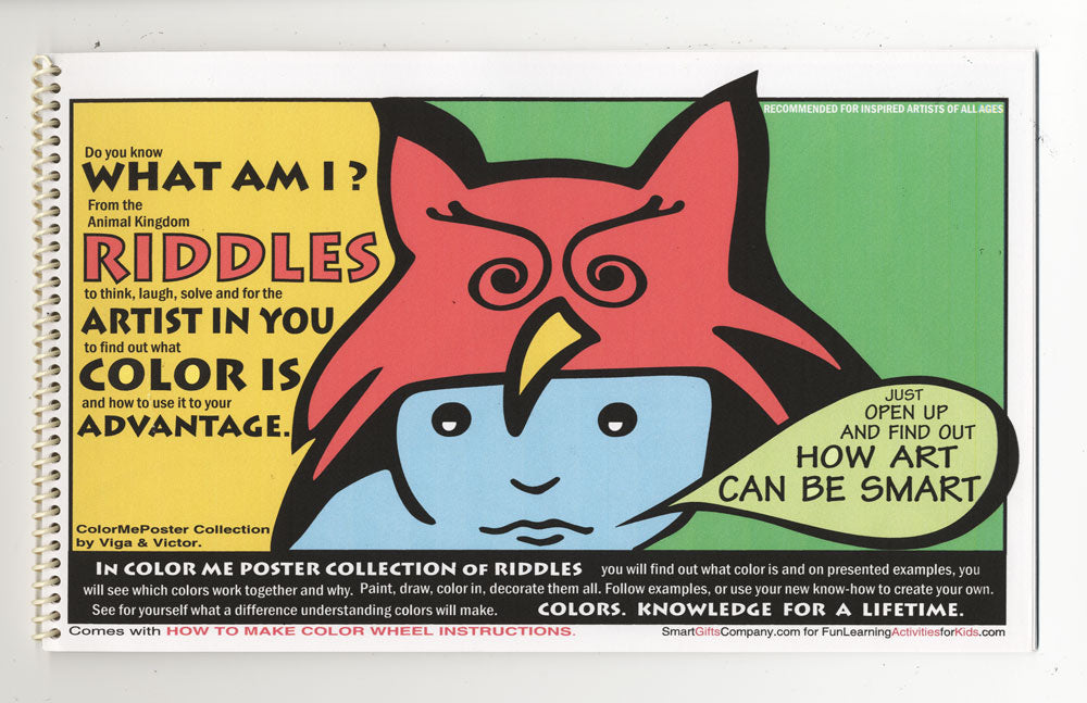Riddles – Tagged "color wheel" – Smart Gifts Company
